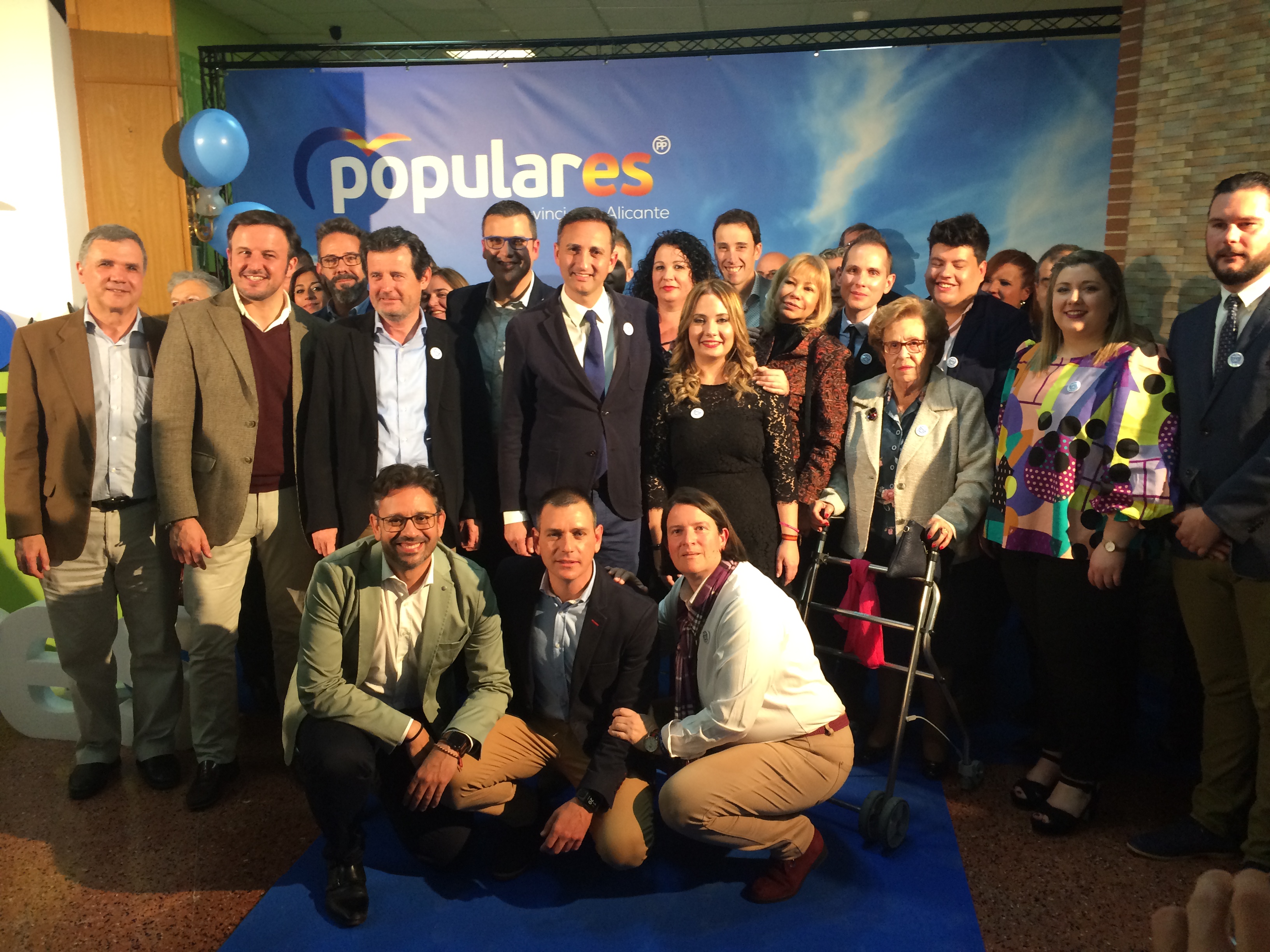 La presentación de la candidatura del Partido Popular reúne a cerca de ...
